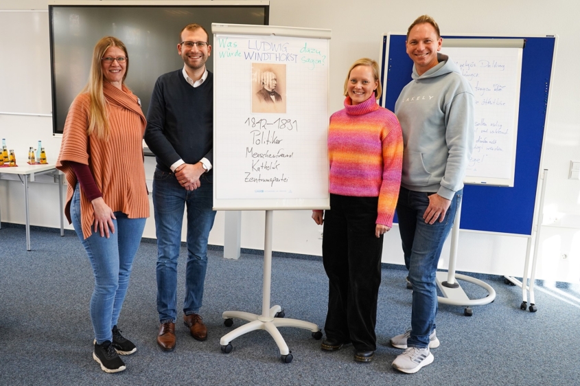 Eine Begegnung mit Ludwig Windthorst. Schulprojekt im Rahmen von „100 ...